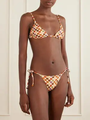 ERES Lou Lou Polka Dot Bikini Briefs - Multi