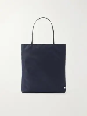 VALESQUE Thea Nylon Tote Bag With Leather Trim