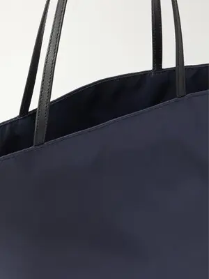 VALESQUE Thea Nylon Tote Bag With Leather Trim