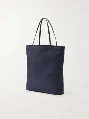 VALESQUE Thea Leather-trimmed Nylon Tote Bag