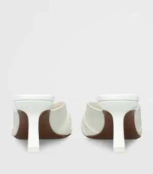 NEOUS Satin Geminga Heeled Mules 65