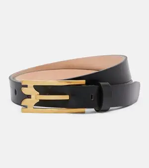 Victoria Beckham Leather Belt - Black