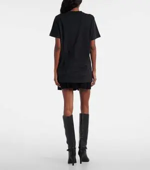 MARANT ETOILE Zoeline Printed Cotton Jersey T-shirt