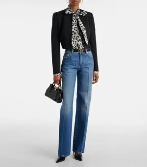 Dolce & Gabbana High-rise Wide-leg Jeans