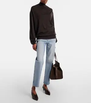 Khaite Abigail High-rise Straight Jeans
