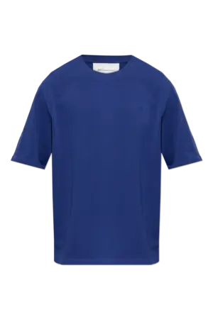 AMI Paris T-shirt With Logo - Blue