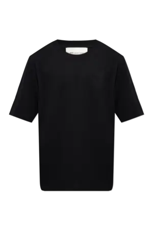 AMI Paris T-shirt With Logo - Black
