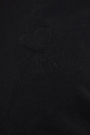 AMI Paris Logo T-shirt - Black