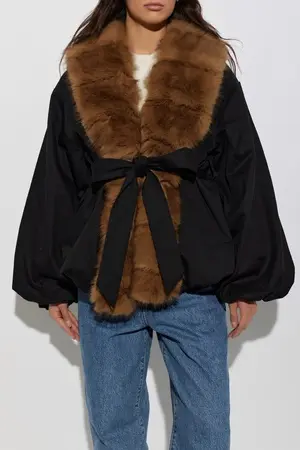 ROTATE BY BIRGER CHRISTENSEN Jacket With Belt