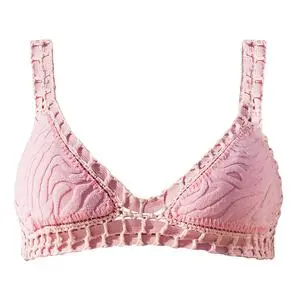 LUXSEA SWIMWEAR Lyla Crochet Bikini Top - Pink