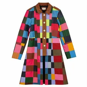 ZASTASTUDIO The Queen Of Hearts Italian Leather Trench Coat - Black