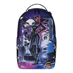 SPRAYGROUND Catwoman: Gotham After Dark Dlxr Backpack - Multicolor