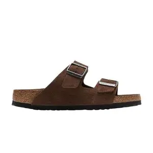BIRKENSTOCK Arizona Soft Footbed Sandals - Brown