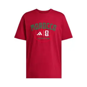 Adidas Fifa World Cup 26 Qualifier Tee 'team Power /soccr-wcm-46v - Red
