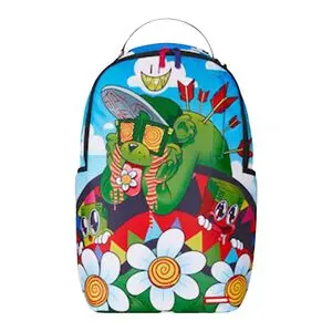 SPRAYGROUND Money Bear Weirdo Dlxr Backpack 'money Bear Graphic - Multicolor