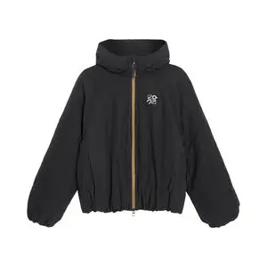 On X Loewe Puffer Jacket - Black