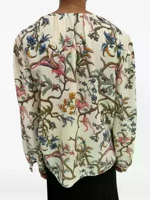 Rodebjer Baily Floral Print Blouse