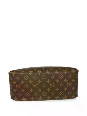 LOUIS VUITTON Monogram Deauville Tote Bag - Brown