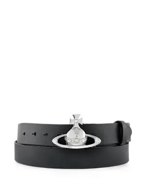 VIVIENNE WESTWOOD Orb Buckle Belt - Black