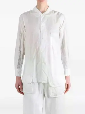 Comme Des Garçons Multi Padded-pocket Round-collar Shirt