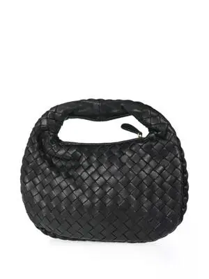 Bottega Veneta 2008 Intrecciato Handbag - Black