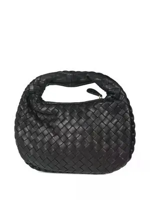 Bottega Veneta Intrecciato Handbag - Black