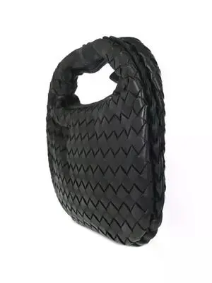 Bottega Veneta Intrecciato Handbag - Black