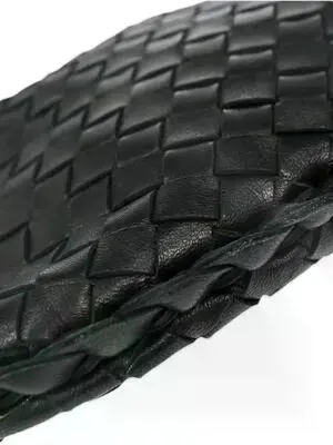 Bottega Veneta Intrecciato Handbag - Black