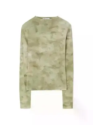 Rodebjer Karlai Long-sleeve T-shirt In Cloud Print