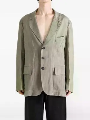 ZIGGY CHEN Notched-lapels Single-breasted Blazer