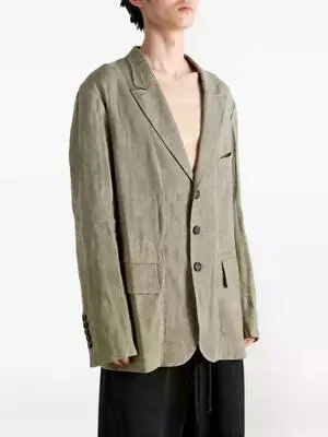 ZIGGY CHEN Notched-lapels Single-breasted Blazer