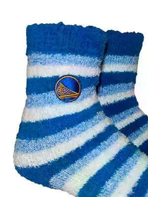 Stance Nba Golden State Warriors Fuzzy Steps Socks