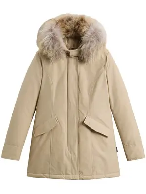 Woolrich Arctic Parka With Fur Trimmed Hood