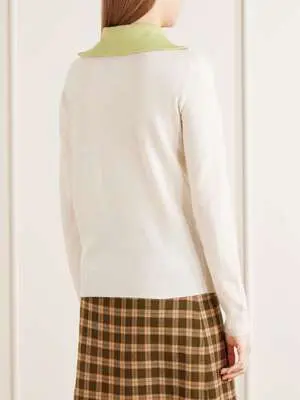 MAISON MARGIELA Ribbed Wool-blend Sweater