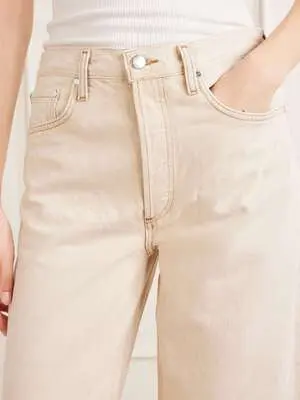 AGOLDE Arc Mid-waist Wide-leg Jeans