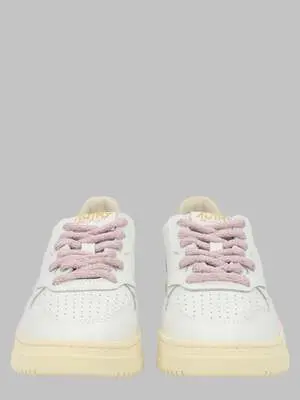 AUTRY Medalist Low Leather Low-top Sneakers - White