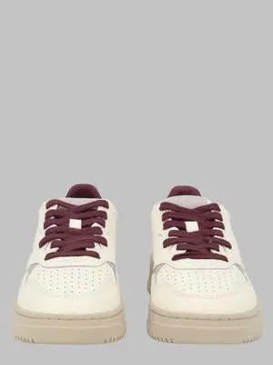 AUTRY Medalist Low Leather Mini Sneakers - Ivory