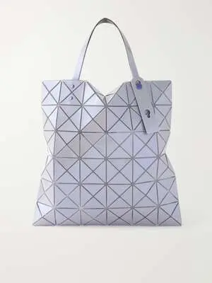 Issey Miyake Platinum Rubber Tote - Blue