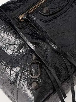 Balenciaga Le City Small Leather Shoulder Bag