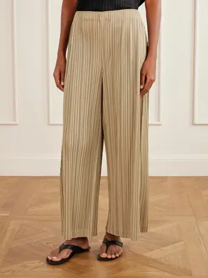 Issey Miyake Wide-leg Pants - Neutrals