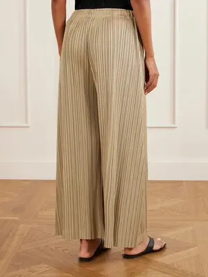 Issey Miyake Wide-leg Pants - Neutrals