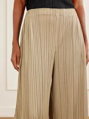 Issey Miyake Wide-leg Pants - Neutrals