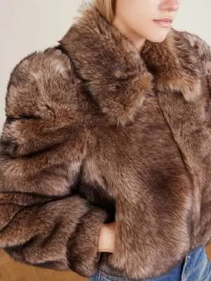 Chloé Cropped Shearling Jacket