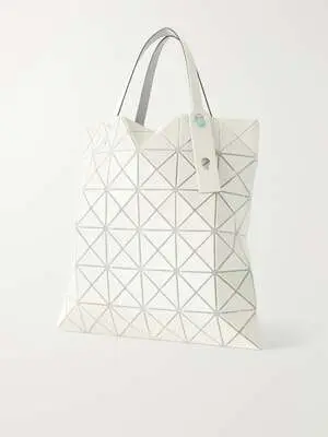 Issey Miyake Platinum Rubber Tote