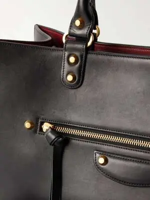 Balenciaga Le City Sleek Leather Tote