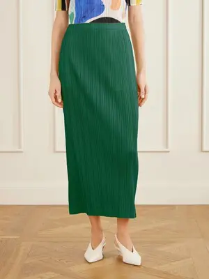 Issey Miyake Midi Skirt