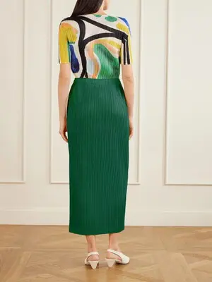 Issey Miyake Midi Skirt