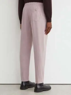 REISS Lightweight Tapered Trousers - Pink