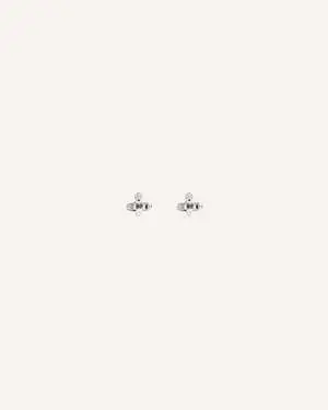 VIVIENNE WESTWOOD Nano Solitaire Saturn Orb Stud Earrings