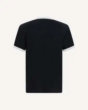 Kenzo Paris Emblem Slim Cotton T-shirt - Black